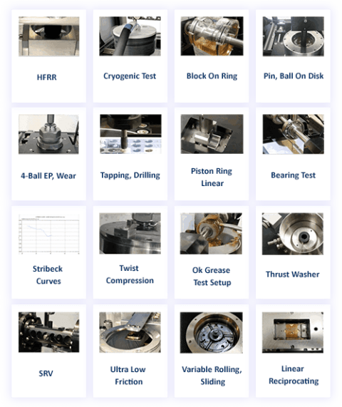Lubricants Testing | Grease, Oil Friction, Wear - Rtec Instruments